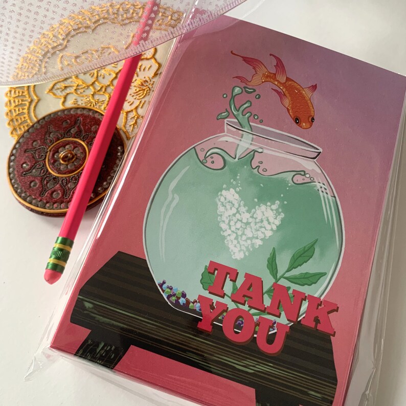 Punny Thank You Cards - Etsy