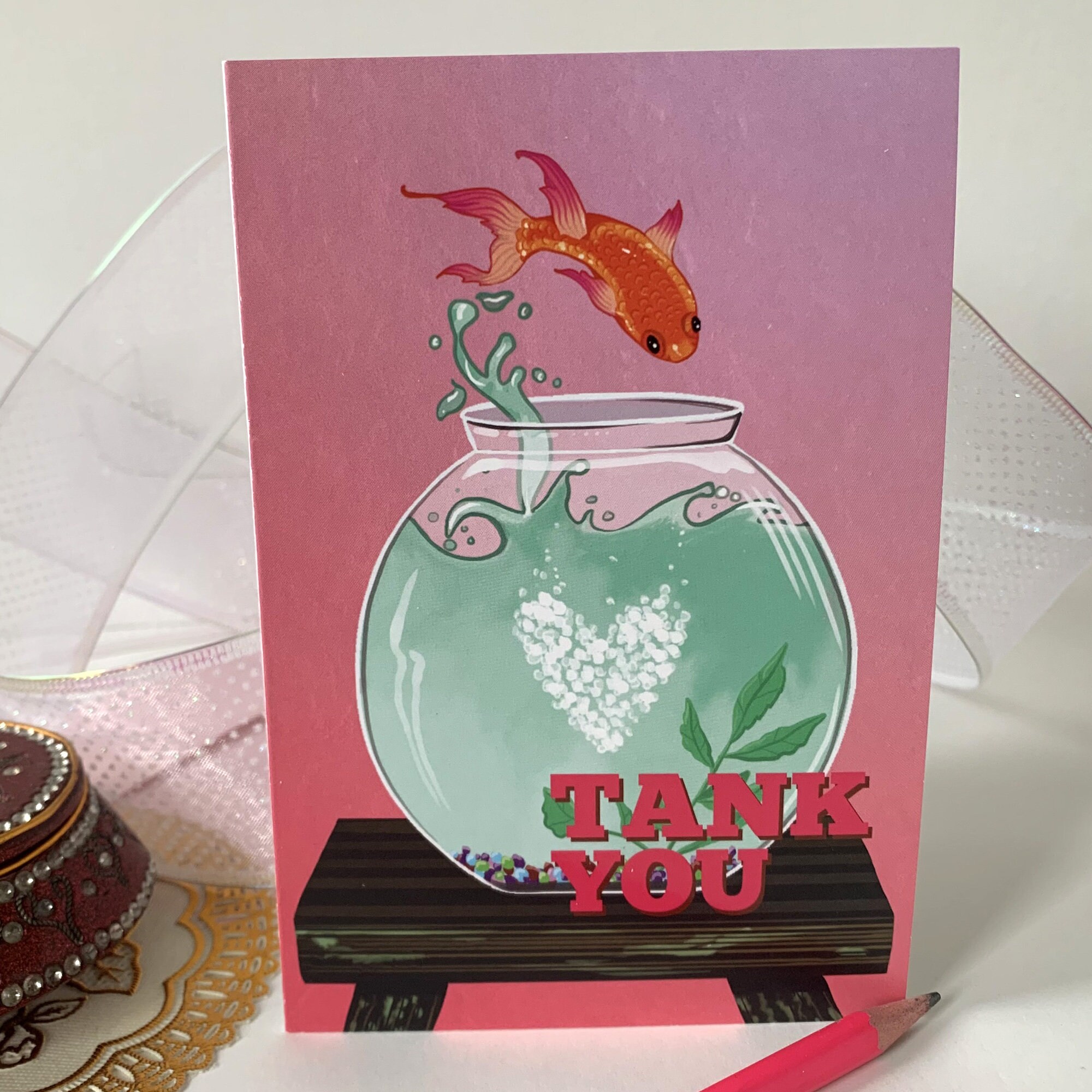 Punny Thank You Cards - Etsy