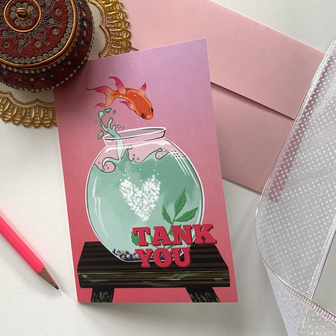 Punny Thank You Cards - Etsy