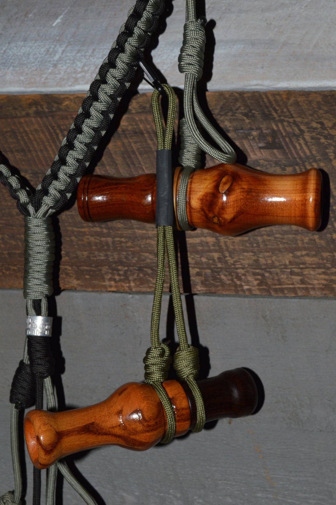 Duck Call Lanyard Drop: Olive 550 Cord With Carabiner - Etsy