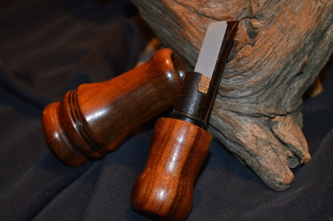 Mallard Call | Duck Hunting Call | Handcrafted Wooden Duck Call | Custom Duck Call | Single Reed ...