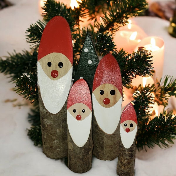 Nikolaus Aus Holz Basteln