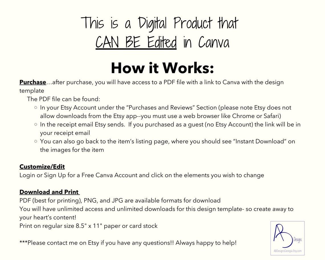 Grateful Thankful Blessed Template for Thanksgiving Tags With ...