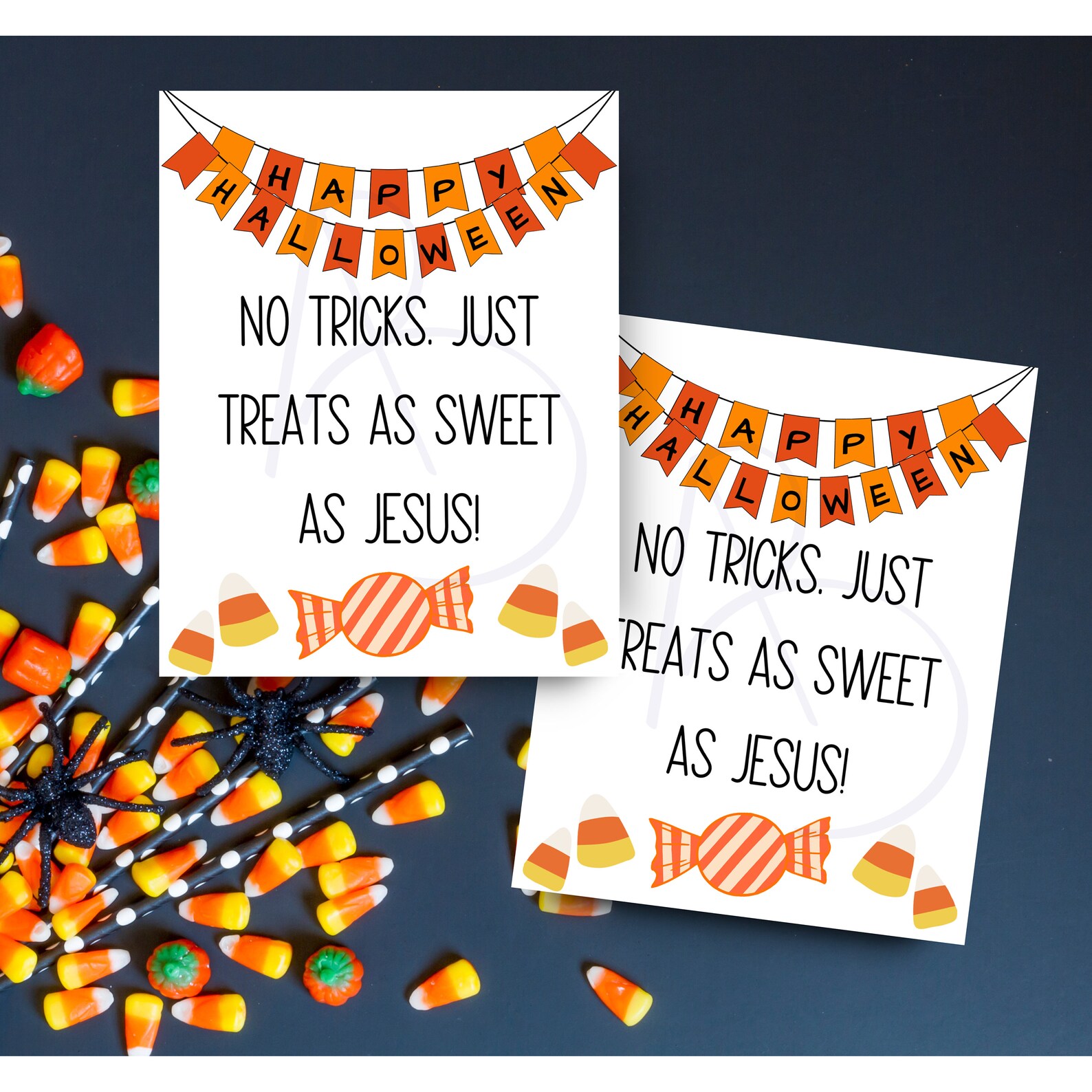 Christian Halloween Treat Tags for Trunk or Treat or Sunday School ...