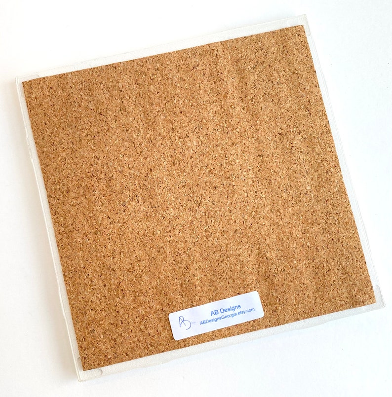 Extra Large Coaster With Squiggly Lines, Neutral Black Elegant Coaster ...