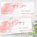 Template Shopping Spree Gift Certificate, Day of Shopping Gift for Teen ...