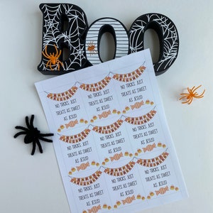 Christian Halloween Treat Tags for Trunk or Treat or Sunday School ...