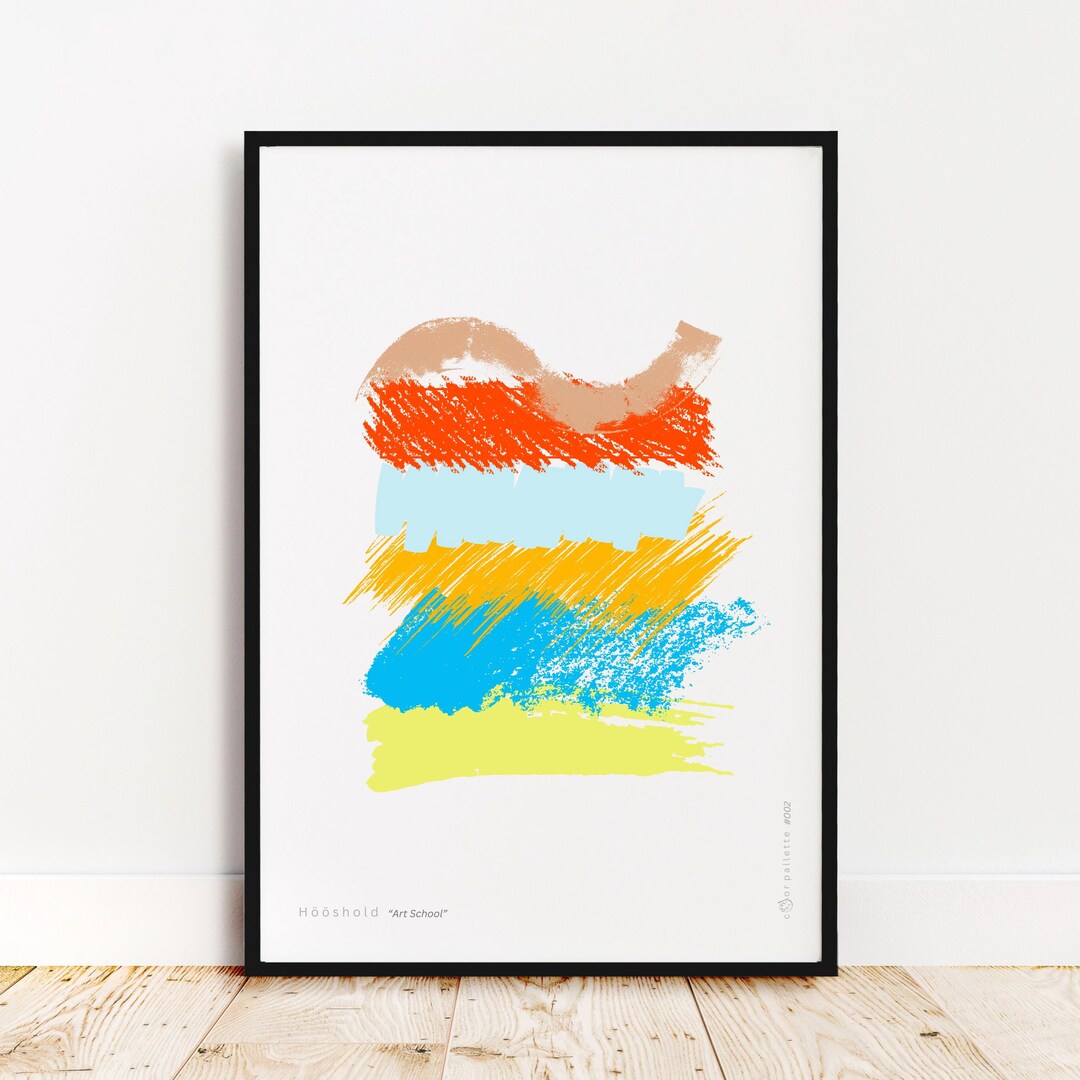 Bold Color Palette "art School" Good Color Matches, Bold Color Palette ...
