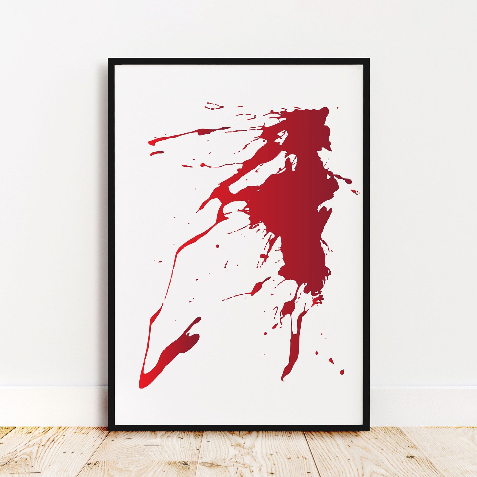 Blood Splatter Halloween Decorations, Blood Halloween Decor, Horror ...