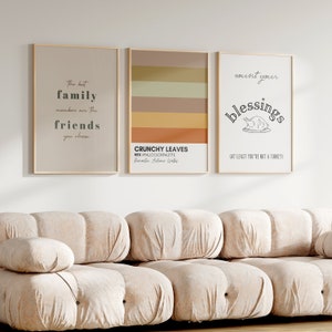Friendsgiving Autumn Fall Wall Art 8 PRINTS Anthro - Etsy
