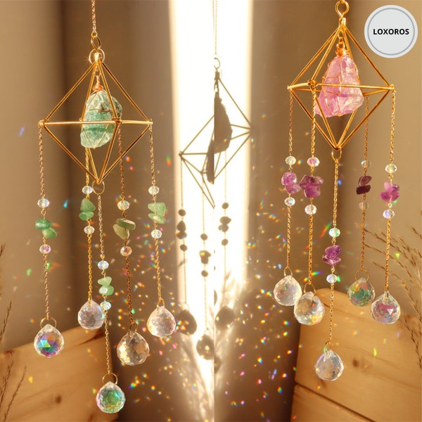 Boho Suncatcher - Etsy