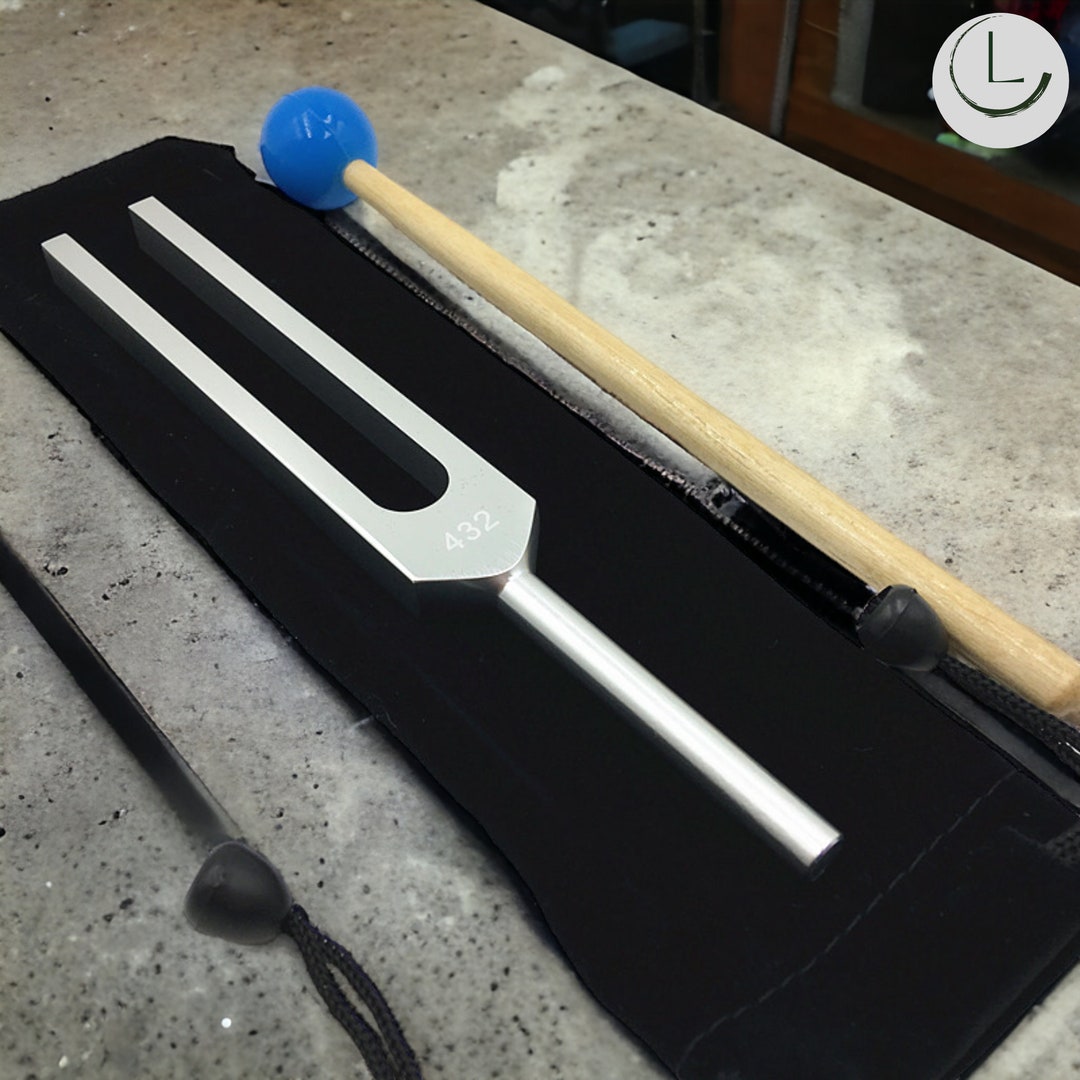 Therapeutic Aluminum Tuning Fork, Tune Fork 432 Hz, Sound Healing ...