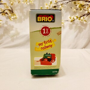 BRIO Wooden Railway Set My First Railway Station Rare Complete in Box ...