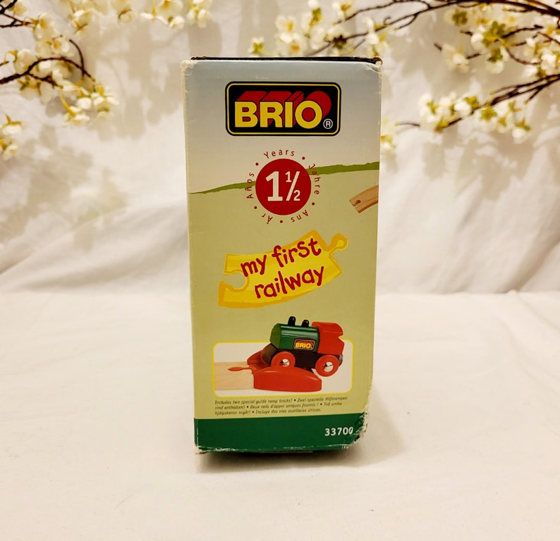 BRIO Wooden Railway Set My First Railway Station Rare Complete in Box ...