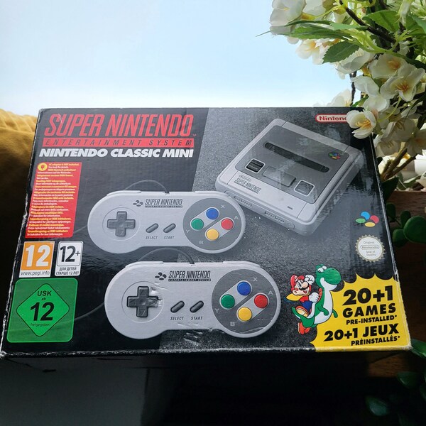 Super Nintendo Console Box - Etsy