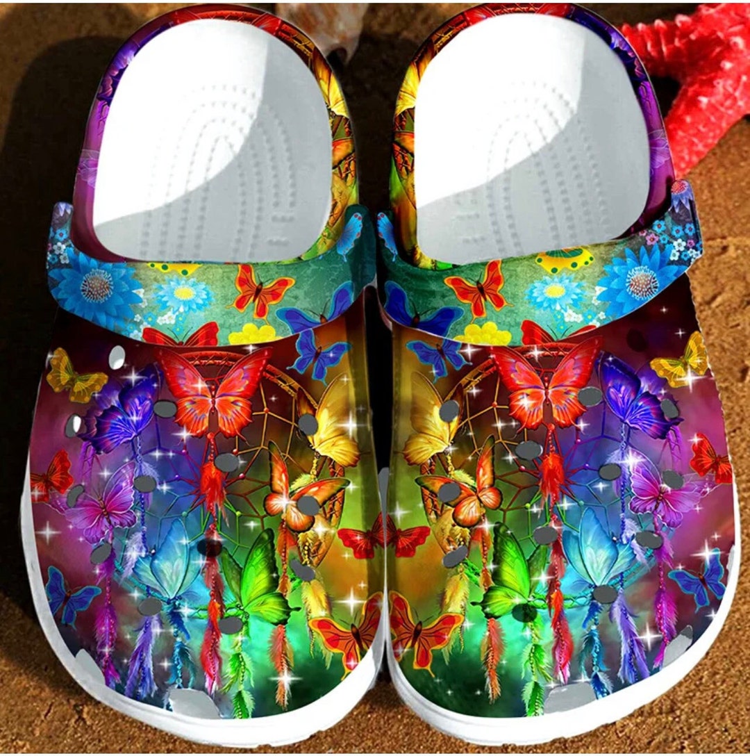 Custom Print Clogs Vintage Design - Etsy