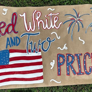 Personalized Handpainted Celebration Party Banner- Birthday Banner ...