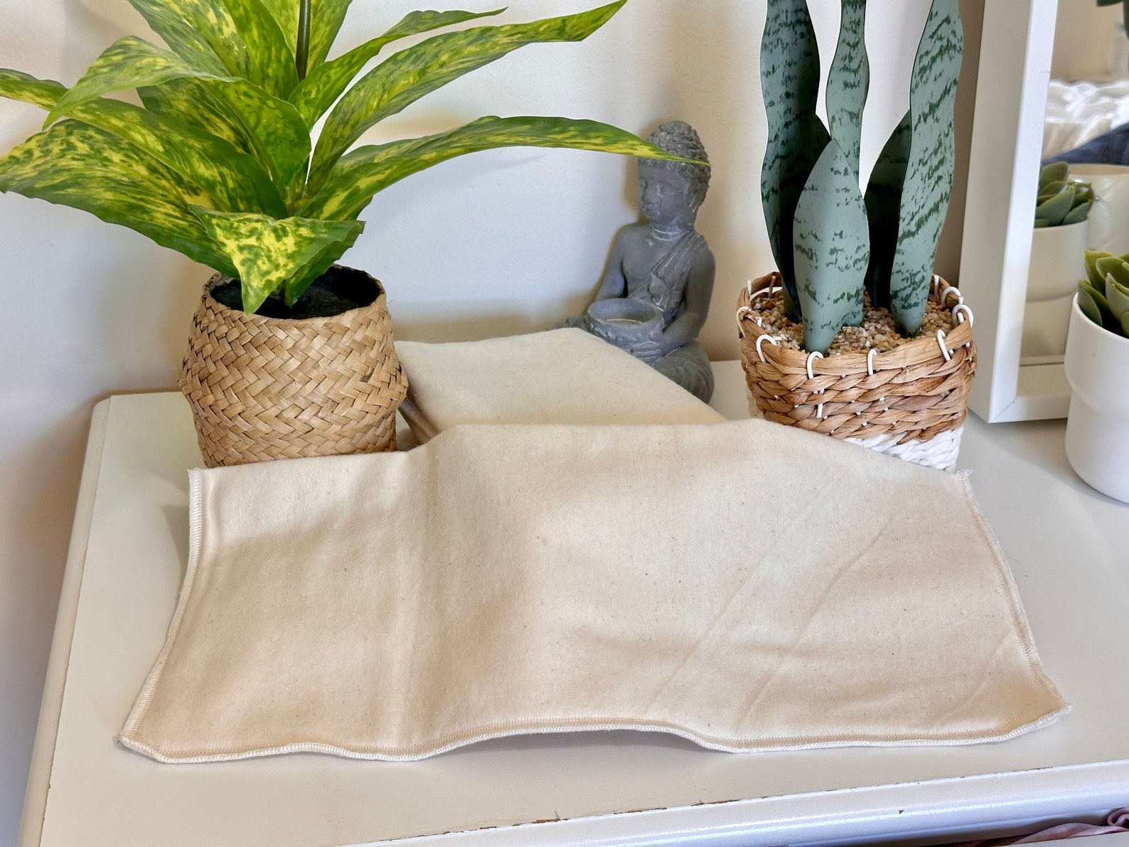 Organic OEKO-TEX Unbleached Cotton Flannel for Castor Oil Wrap ...