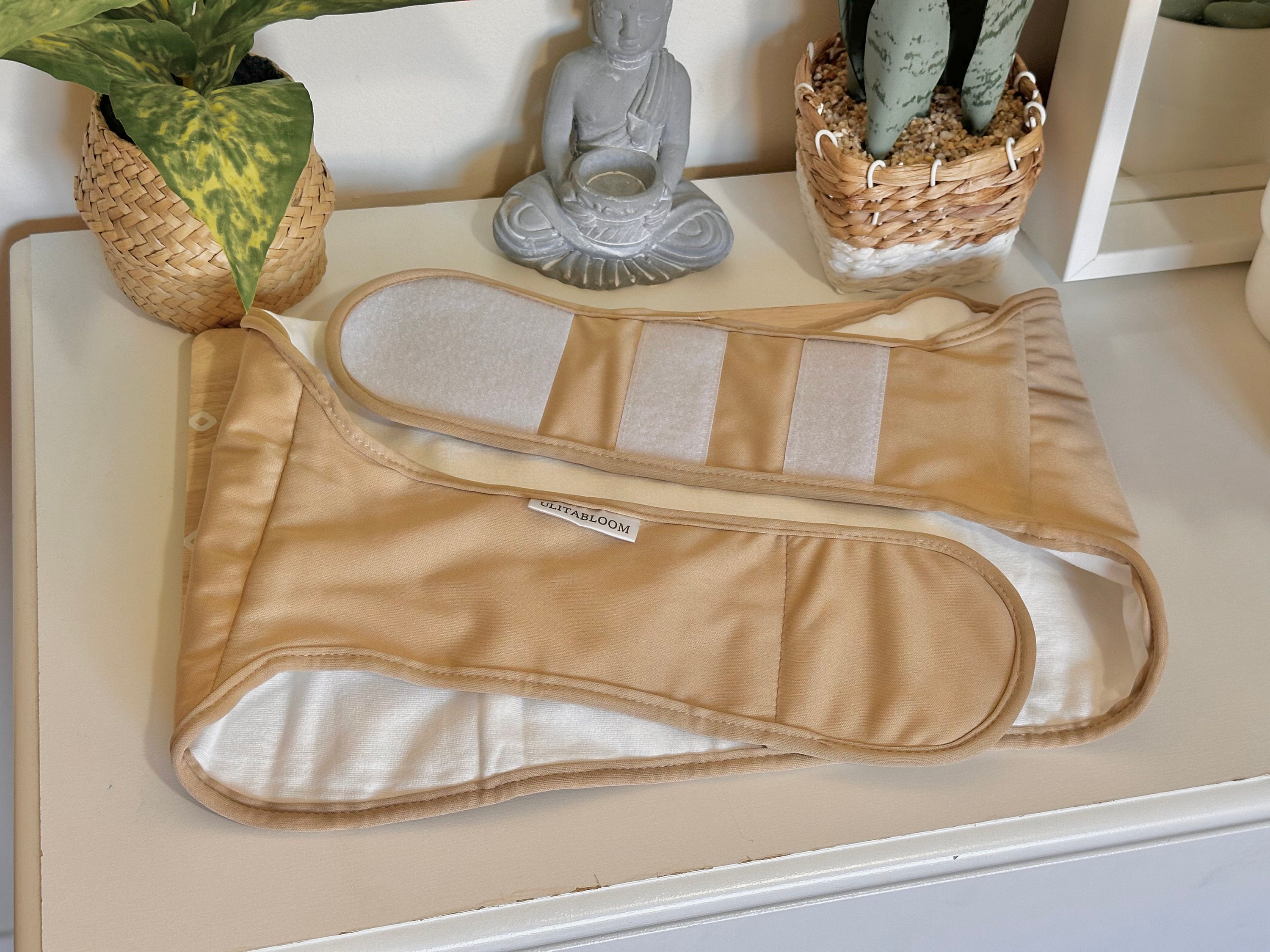 Castor Oil Pack Wrap, 100% Organic Cotton Flannel & Waterproof PUL ...