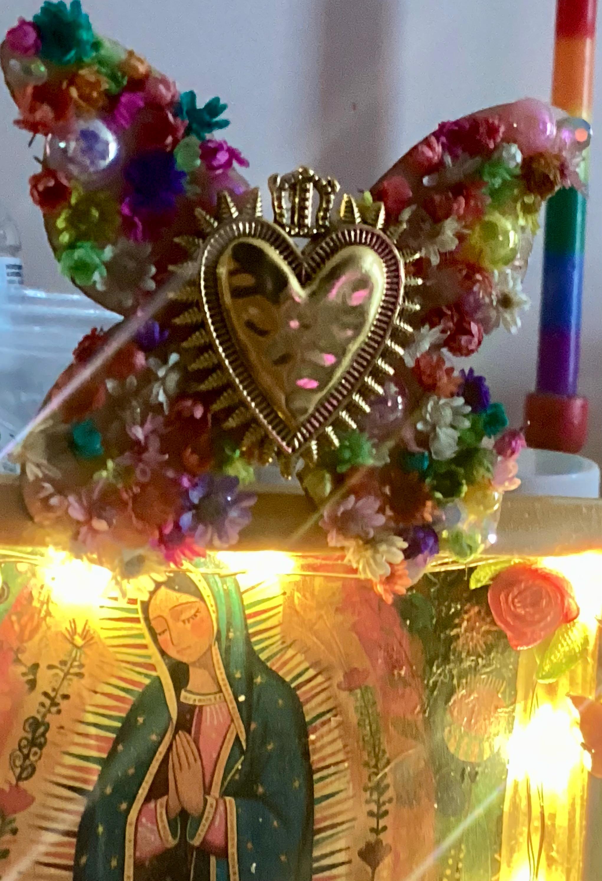 Lady of Peace Light up Diorama - Etsy