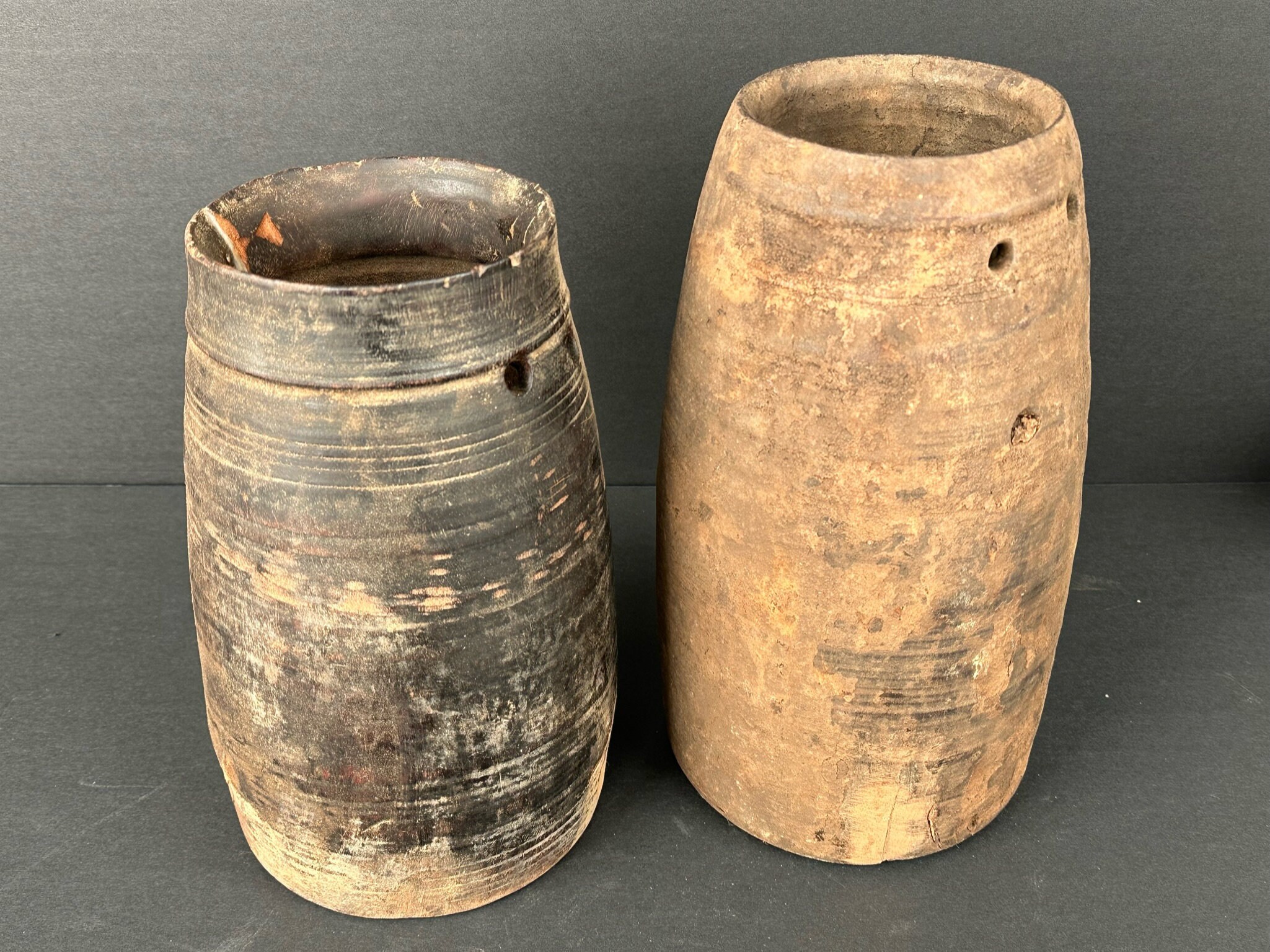 Eastern Sourced Wooden Vases, Primitive, Wabi Sabi, Decor - Etsy