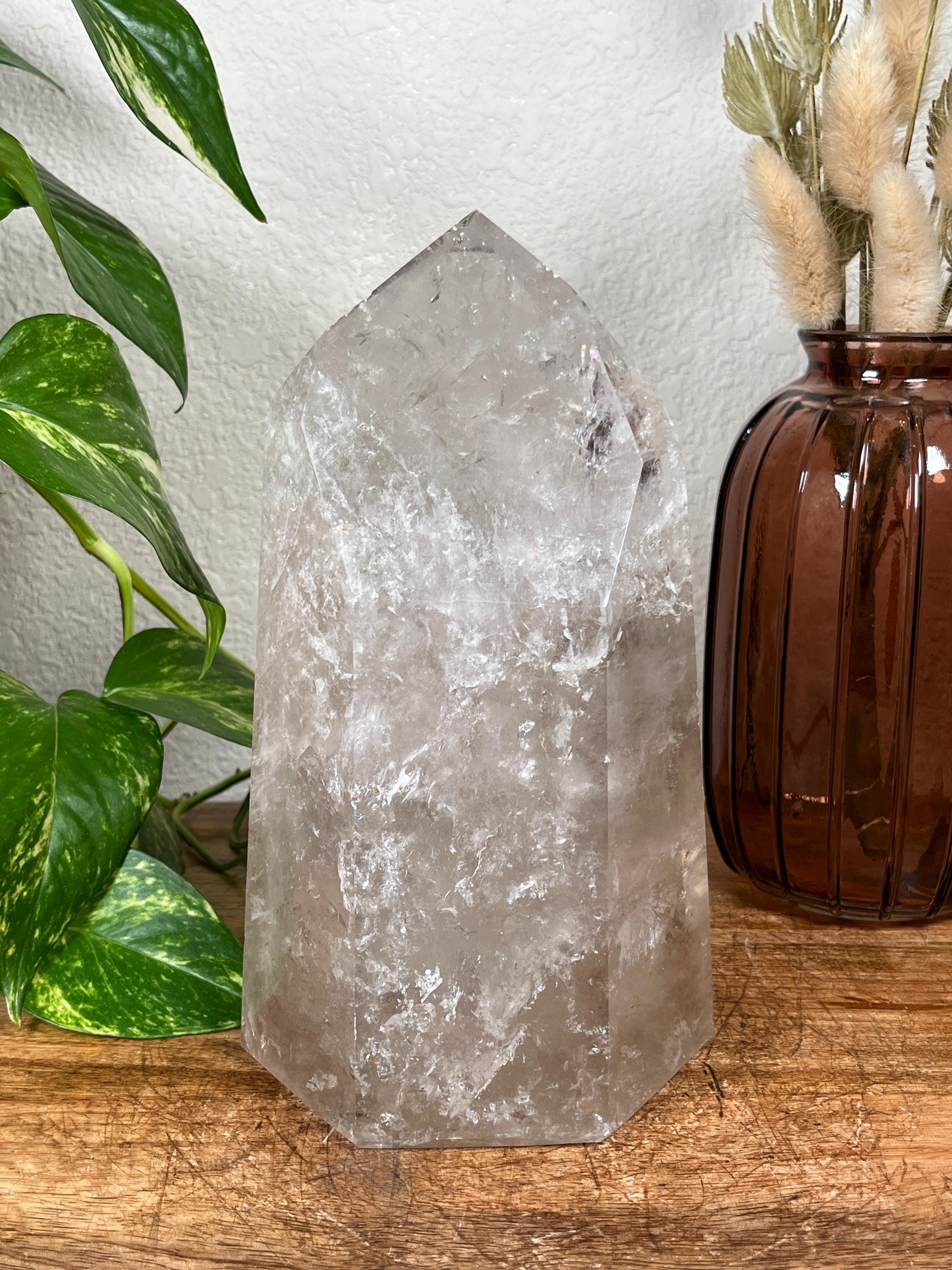 Large Quartz Crystal Tower 6lbs 12.2oz - Brazil - Etsy
