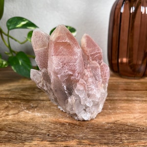 Pink Lithium Quartz Crystal Cluster 1lb 10.9oz - Brazil - Etsy
