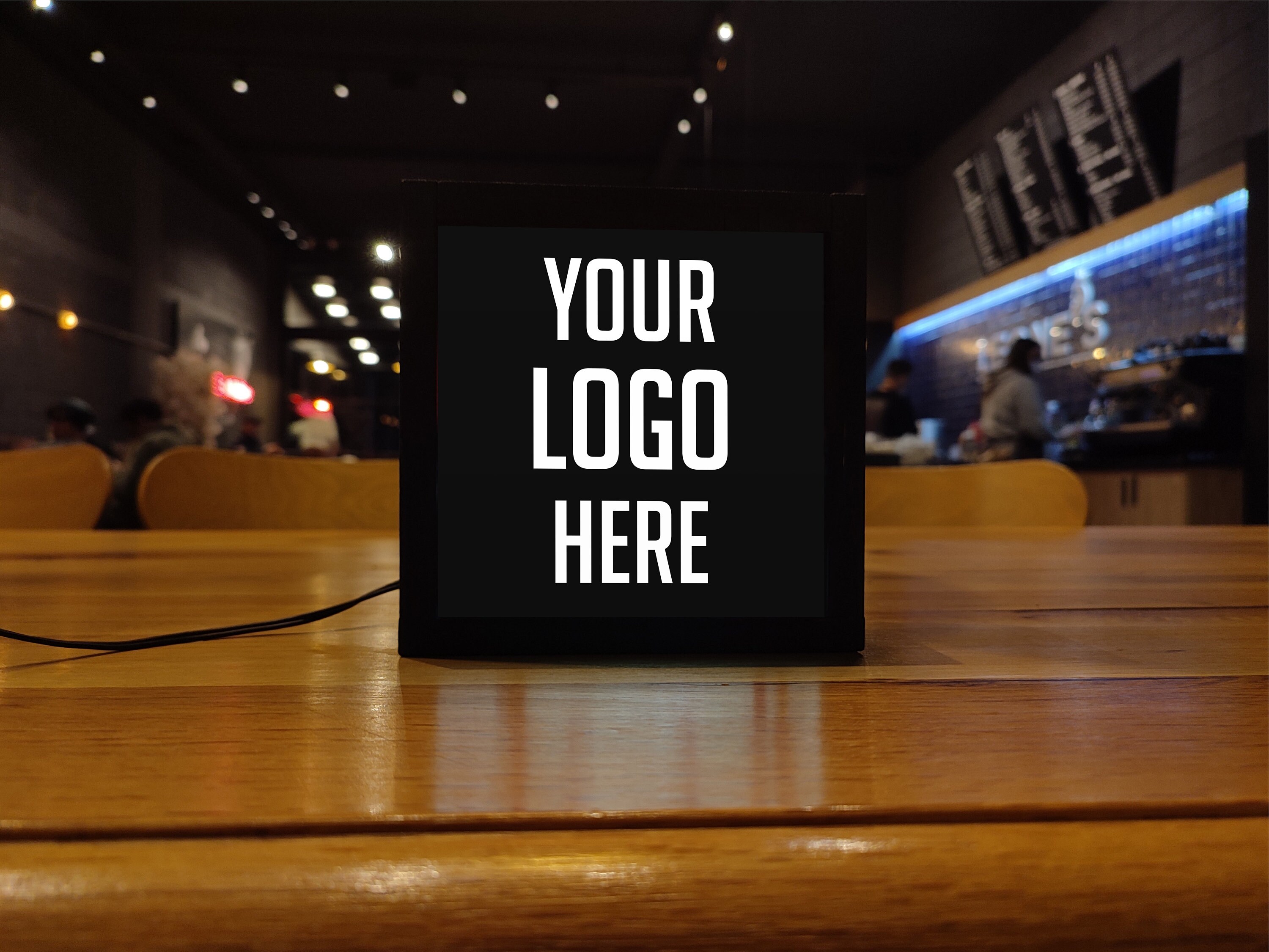 Custom Backlit Logo Sign, Custom Led Business Sign, Wall N Desk ...