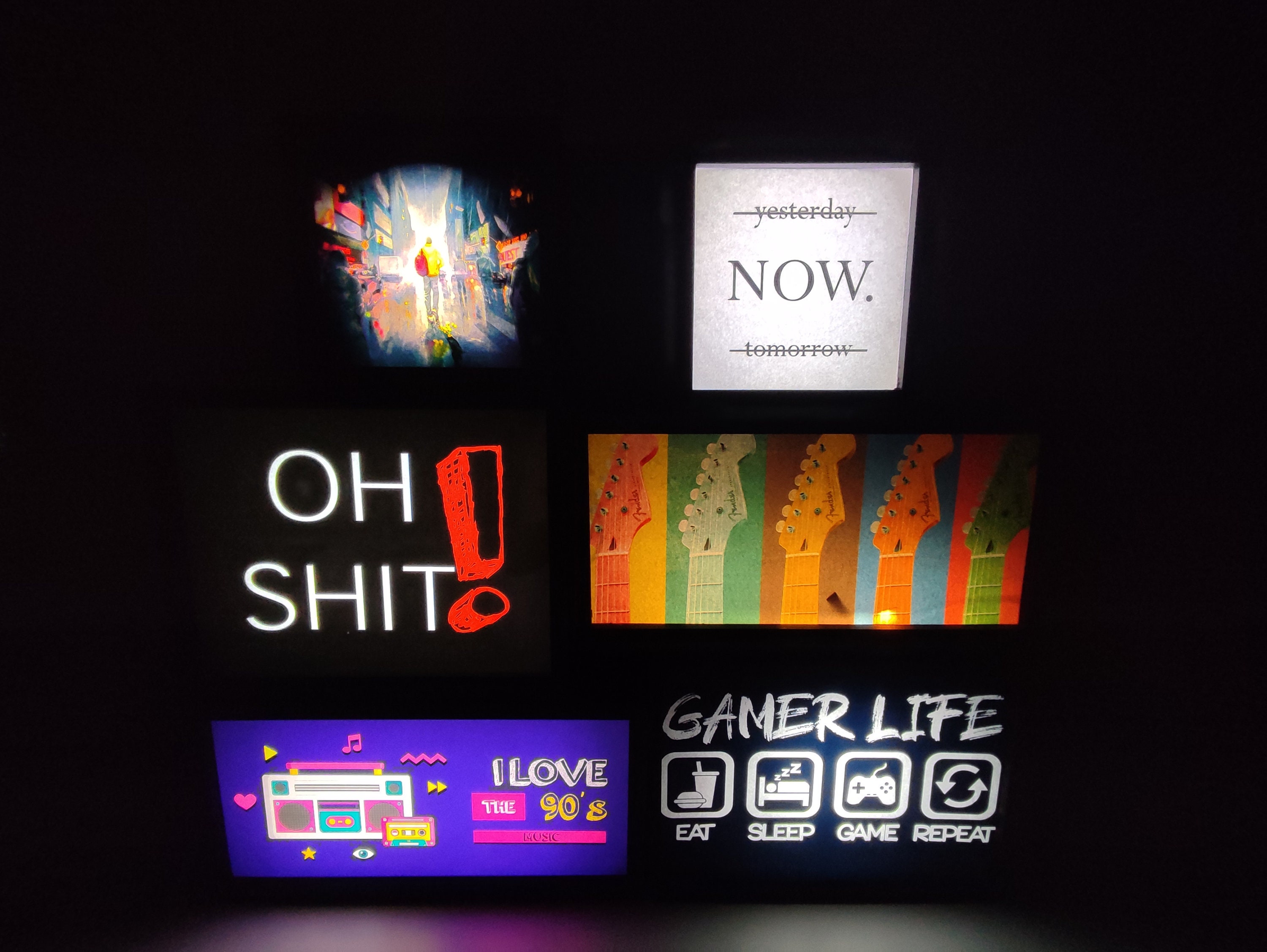 Custom LED Sign, Lightbox Art, Wall Hanging or Desk Lamp, Personalized ...