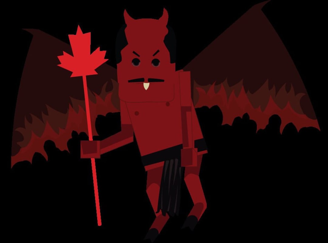 South Park Canadian Devil PNG Tuber - Etsy
