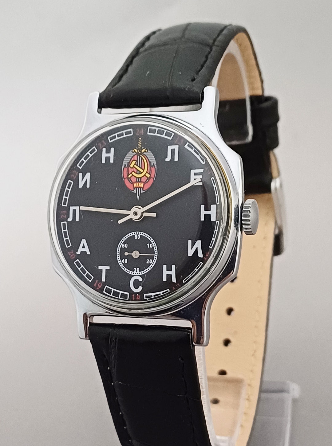 Pobeda Lenin Stalin Vintage Soviet Ussr Mechanical Wristwatch 110 - Etsy