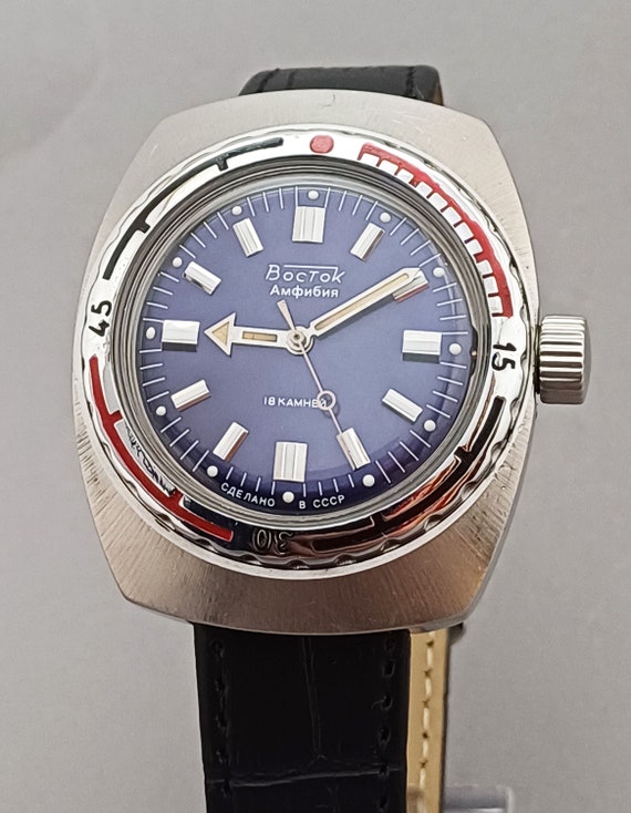 Vostok Amphibian Original vintage Soviet Ussr mechani… - Gem