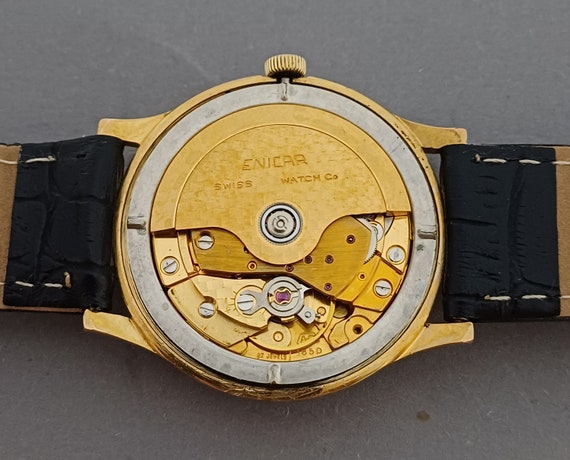Very rare Swiss mechanical Wristwatch ENICAR Automati… - Gem