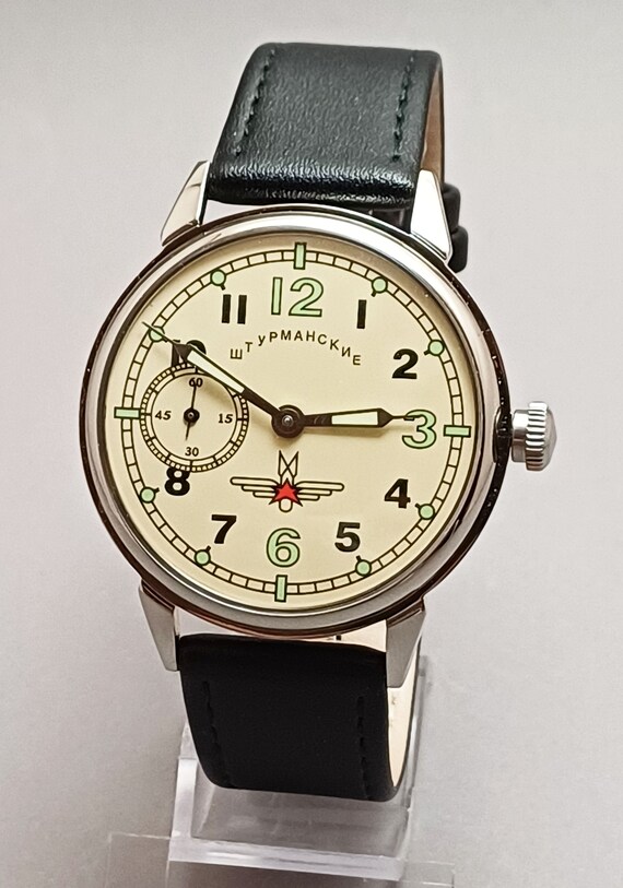 Molnija Molnia Sturmanskie Aviator Vintage Soviet mec… - Gem