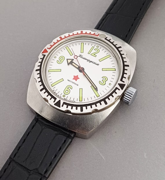 Vostok Amphibian Komandirskie Original vintage Soviet… - Gem