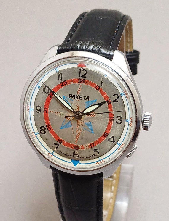 Rare Raketa Original Vintage Soviet Ussr mechanical W… - Gem