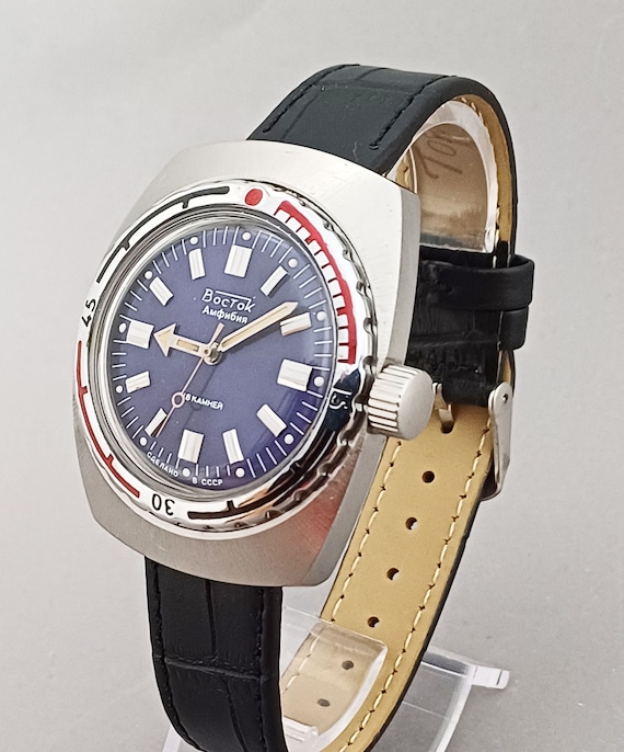 Vostok Amphibian Original vintage Soviet Ussr mechani… - Gem