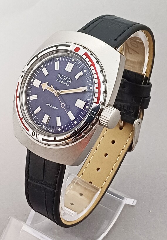 Vostok Amphibian Original vintage Soviet Ussr mechani… - Gem