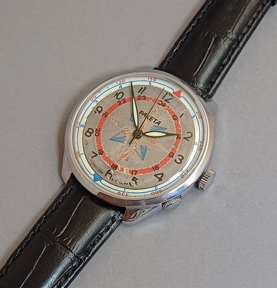 Rare Raketa Original Vintage Soviet Ussr mechanical W… - Gem