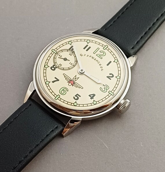 Molnija Molnia Sturmanskie Aviator Vintage Soviet mec… - Gem