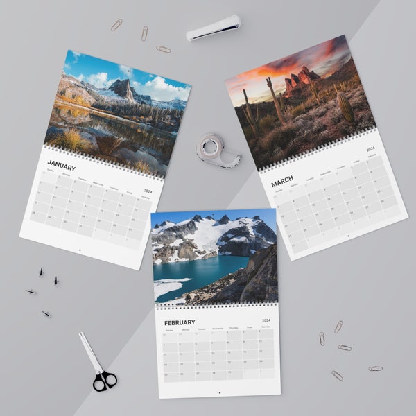 2024 Western Calendar - Etsy