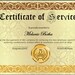 05 Years of Service Certificate Template. - Etsy