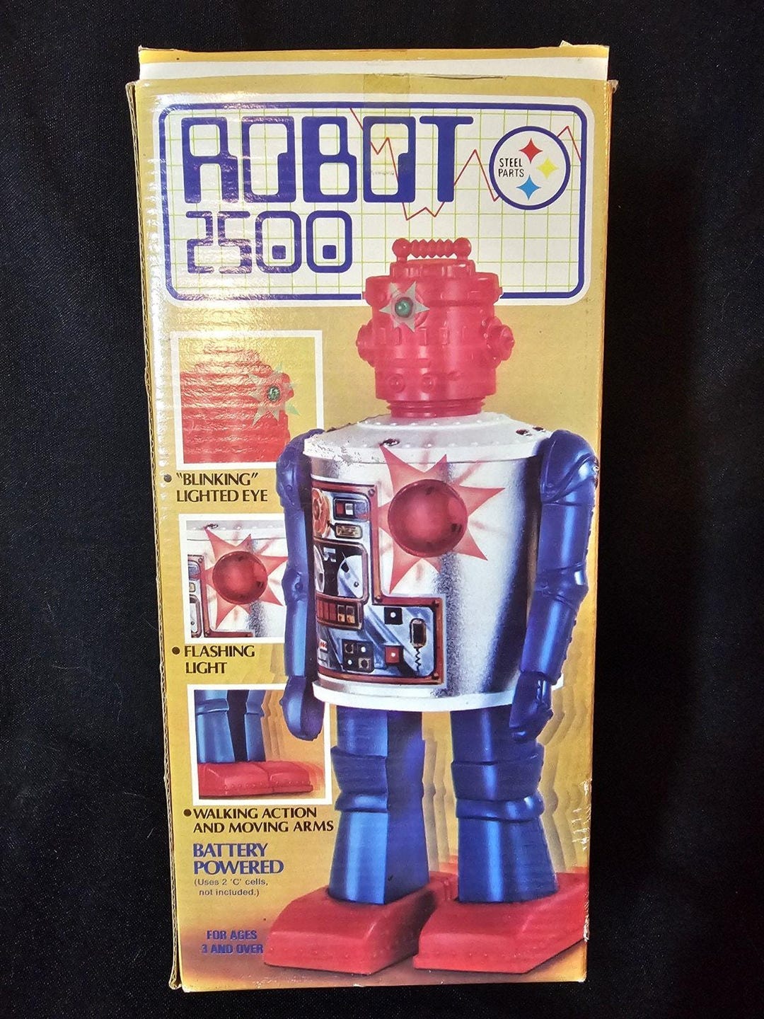 Durham Industries 1976 Vintage Toy Robot 2500 With Original Box ...