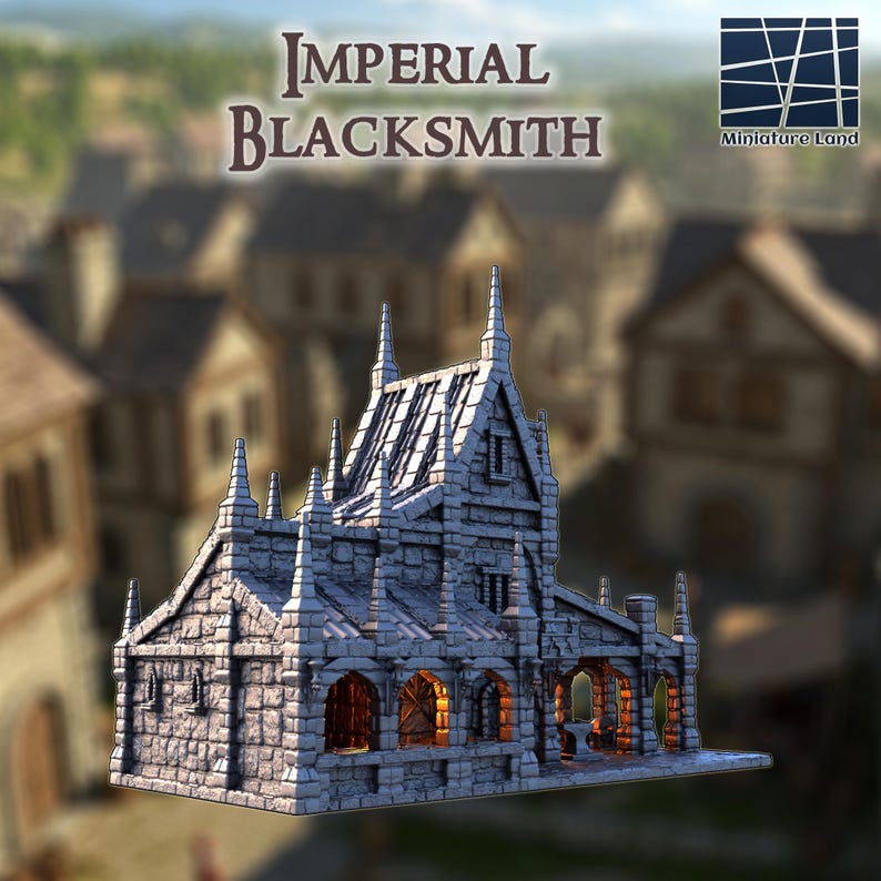 Blacksmith Imperial by My Miniatureland Dnd Miniature Terrain for ...