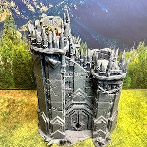 Orc Tower Stronghold by Dark Realms Dnd Miniature Terrain for Dungeons ...
