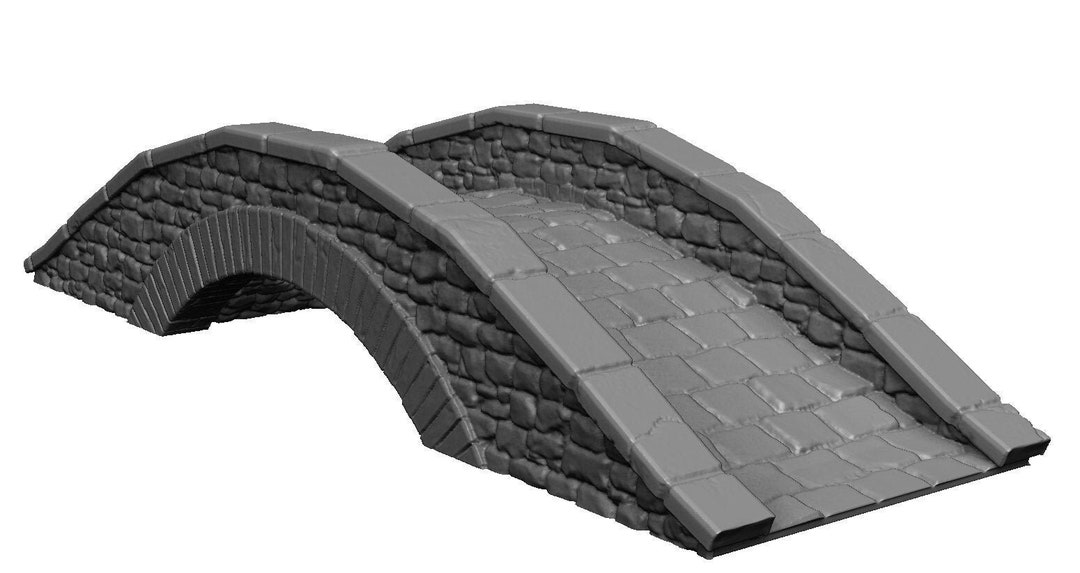 Halfling Bridge Shirelands by Dark Realms Dnd Miniature Terrain for ...