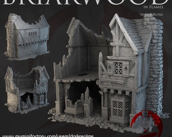 Orc Tower Stronghold by Dark Realms Dnd Miniature Terrain for Dungeons ...