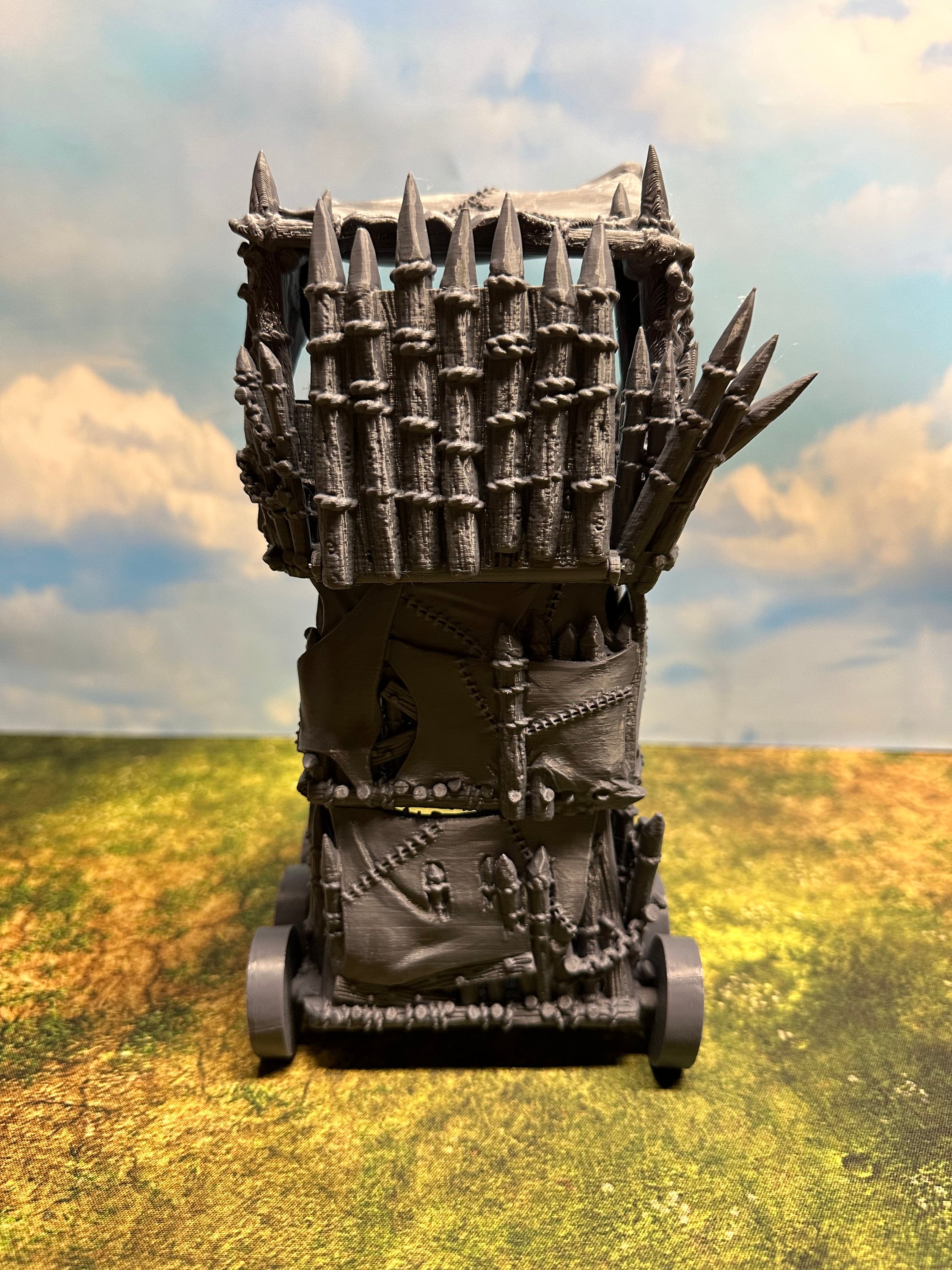Orc Siege Tower, 3D Printed Miniature Terrain, D&D Wargaming - Etsy