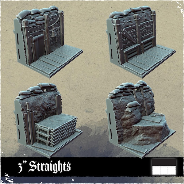 Trench Warfare Model - Etsy