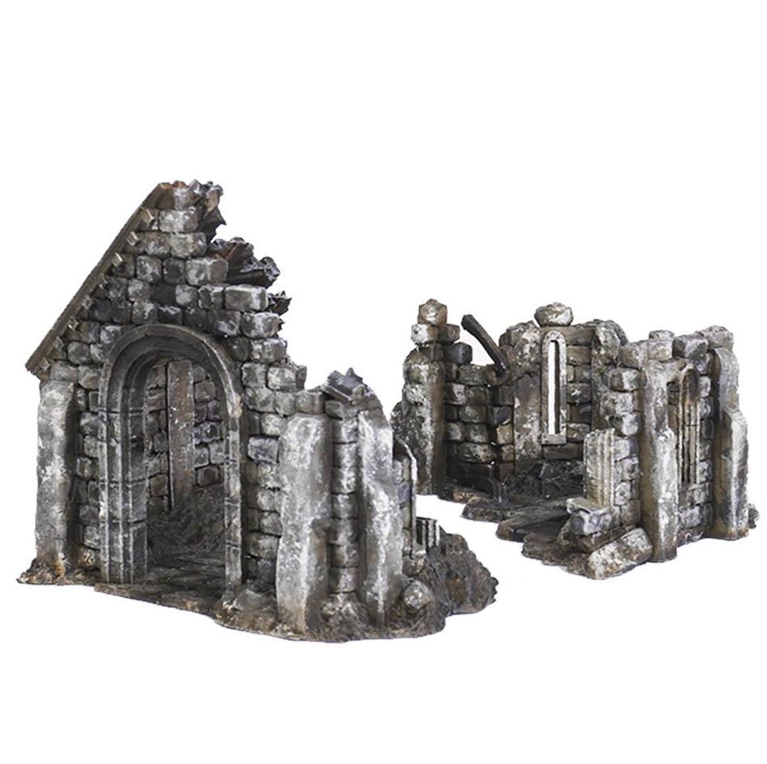 Ruined Medieval Church by My Dungeon Games Dnd Miniature Terrain for ...
